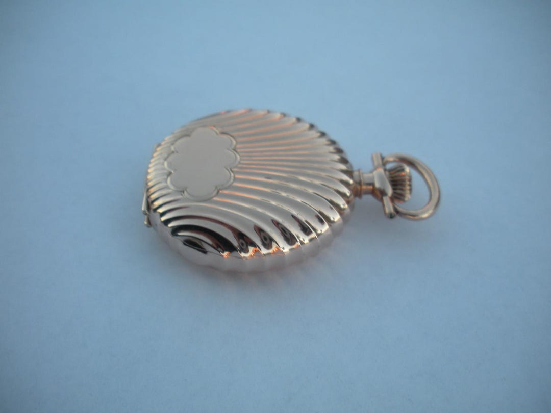 Spectacular Art Nouveau Shell Pattern Full Hunter Case 14K Solid Gold ...