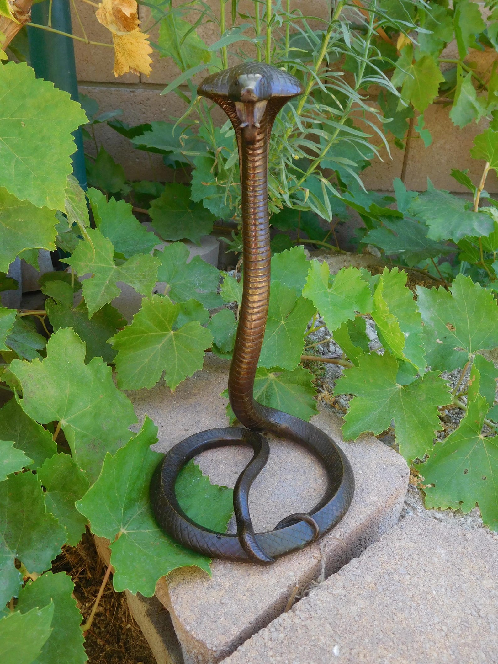 Extremely Rare French Art Deco Circa 1925 Edgar Brandt Bronze Cobra ...