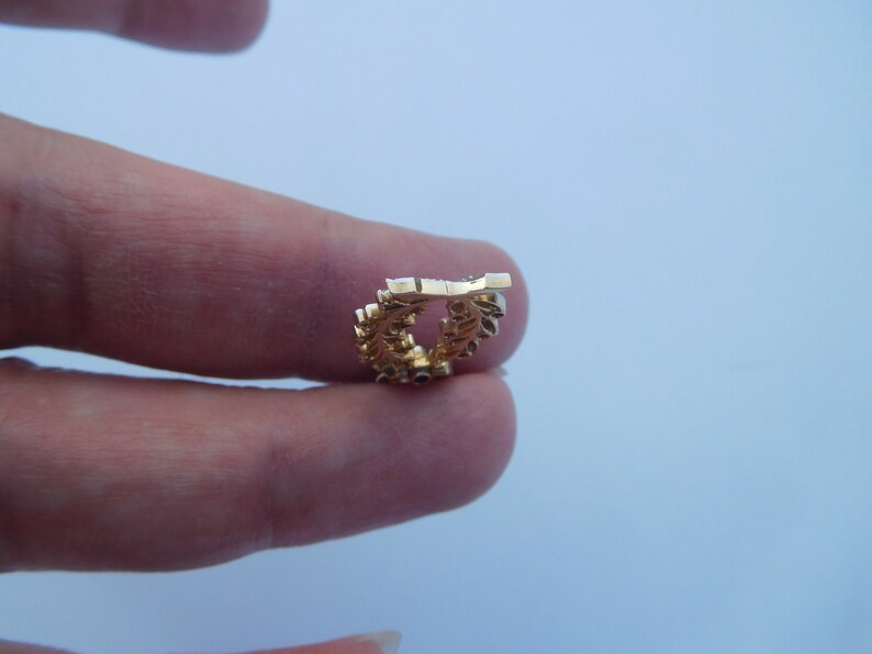 Rare Napoleon III 19th Century French 14K Gold Platinum Diamonds Rubies ...