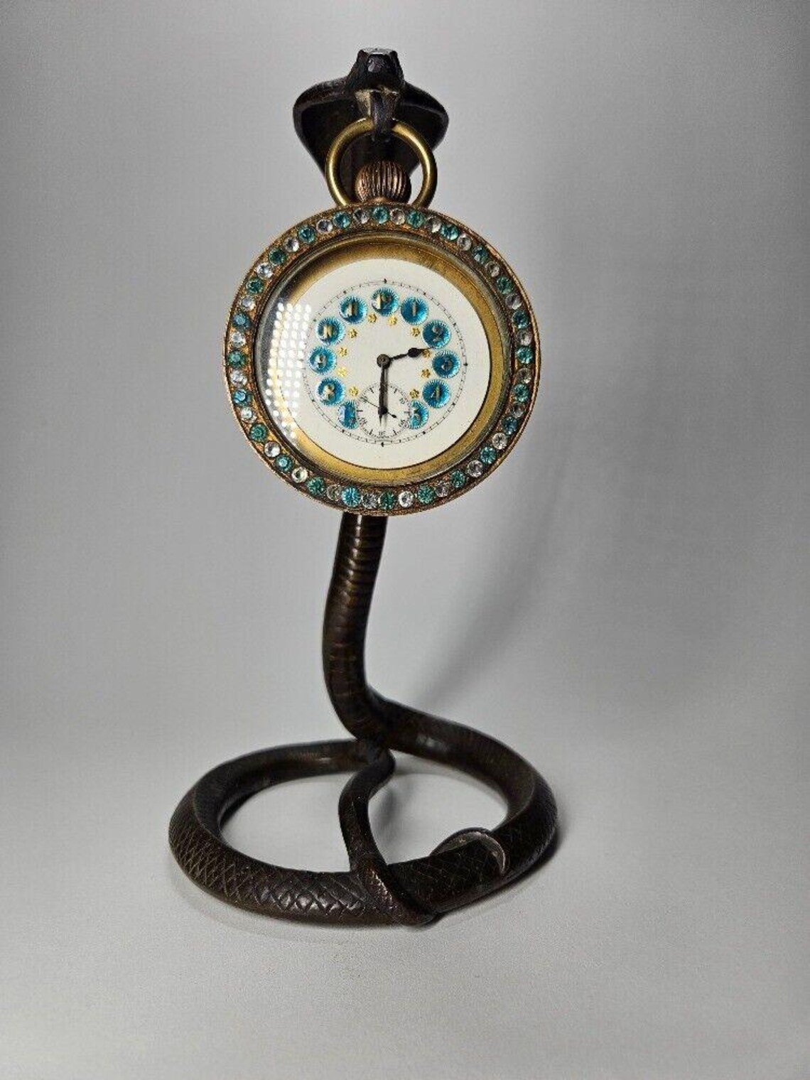 Extremely Rare French Art Deco Circa 1925 Edgar Brandt Bronze Cobra ...