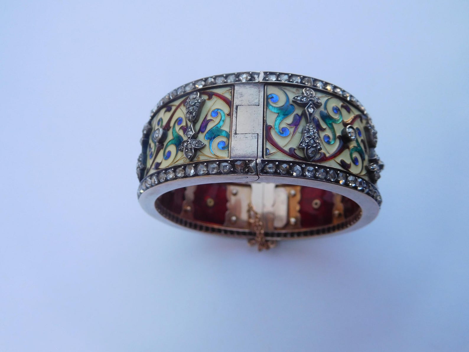 Spectacular 19th Century Neo Gothic Neo Renaissance Islamic Mughal 18K ...
