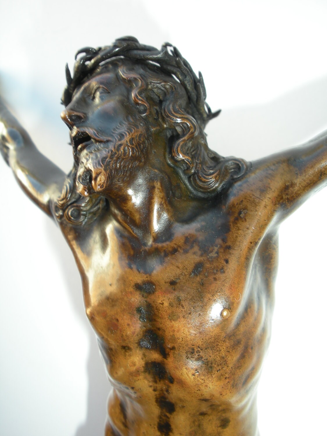 Authentic Original Renaissance Copper Bronze Jesus Christ Corpus ...