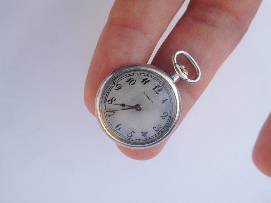 Extremely Rare Miniature Art Deco Solid Platinum Case Diamonds EPK ...