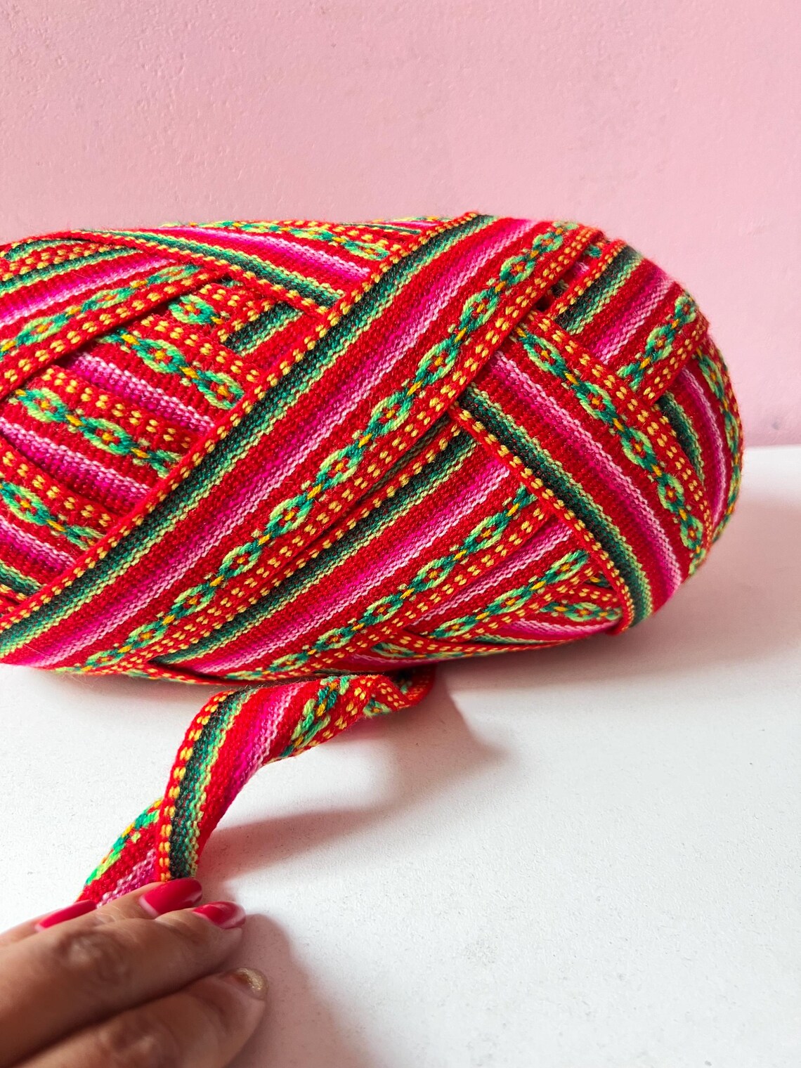 Peruvian Trim, Tribal Geometric Ribbon, DIY Sewing Crafts (10m) - Etsy