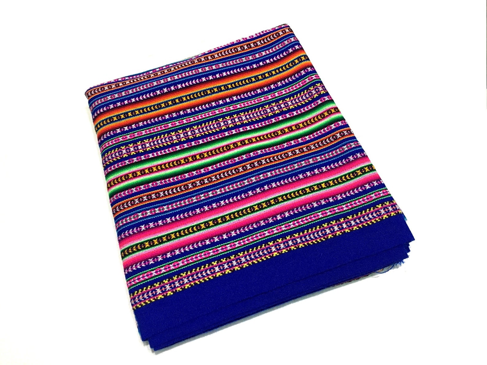 Manta peruana azulada única tela peru mantas de cusco tela | Etsy