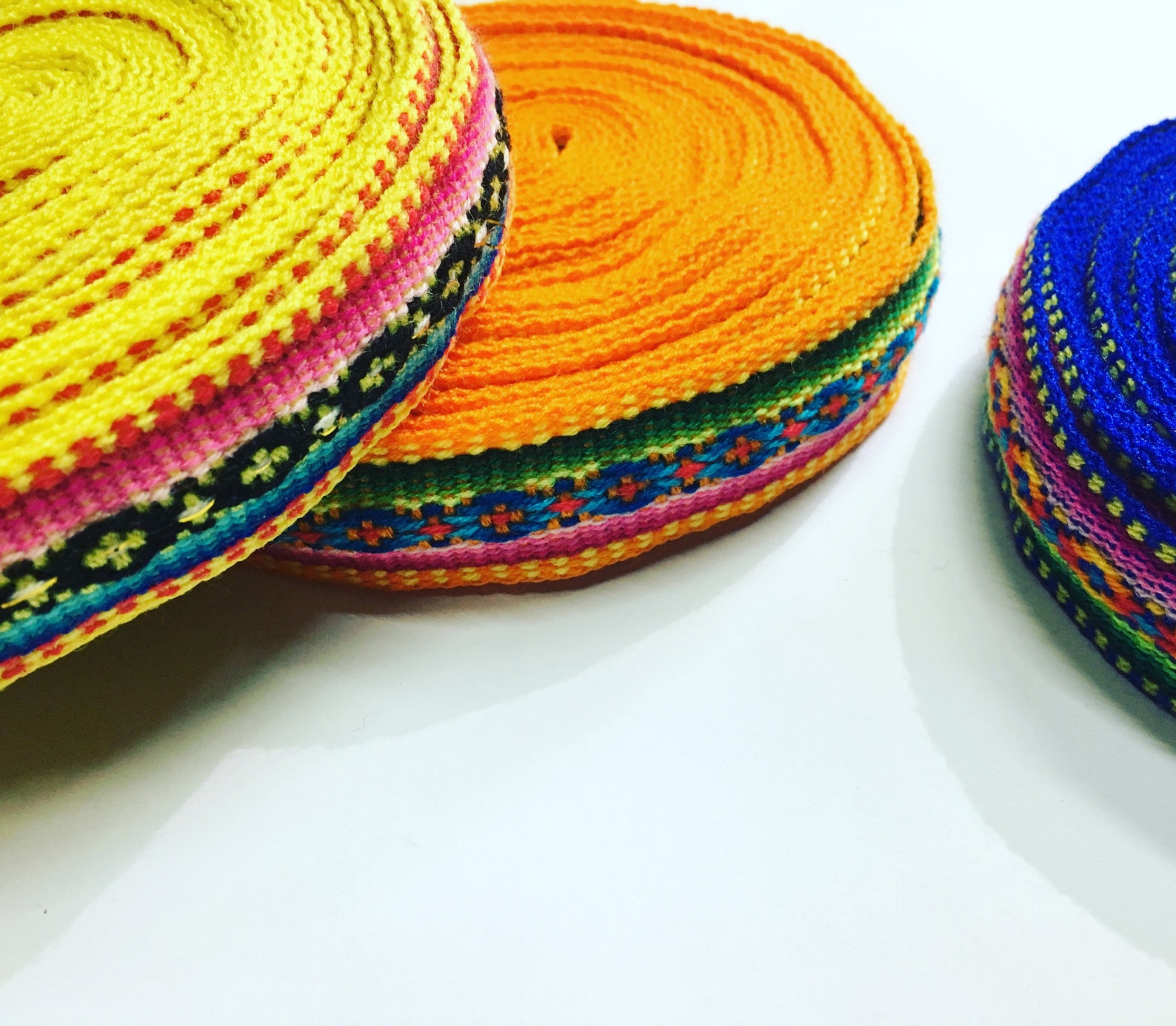Inca Jacquard Ribbon Trim, Geometric Woven Fabric, 10 Meters - Etsy
