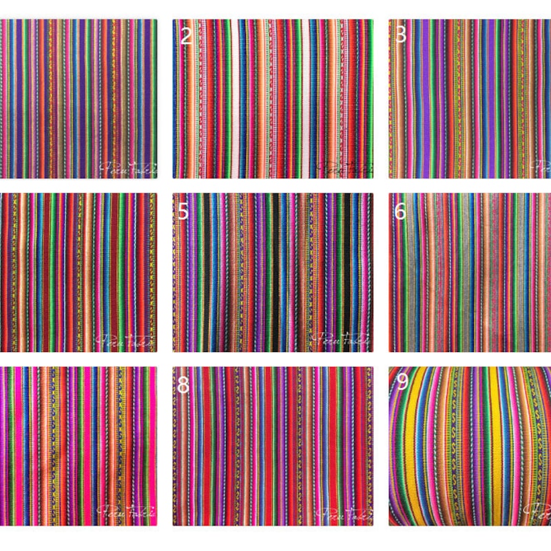 Mexican Textile Fabric - Etsy