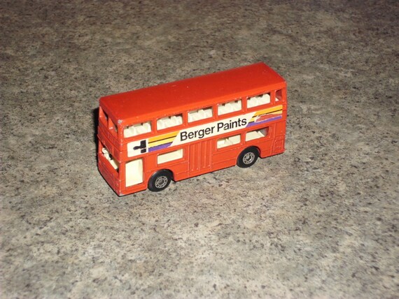 Vintage 70s Matchbox Lesney Double Decker Bus 17 - Etsy