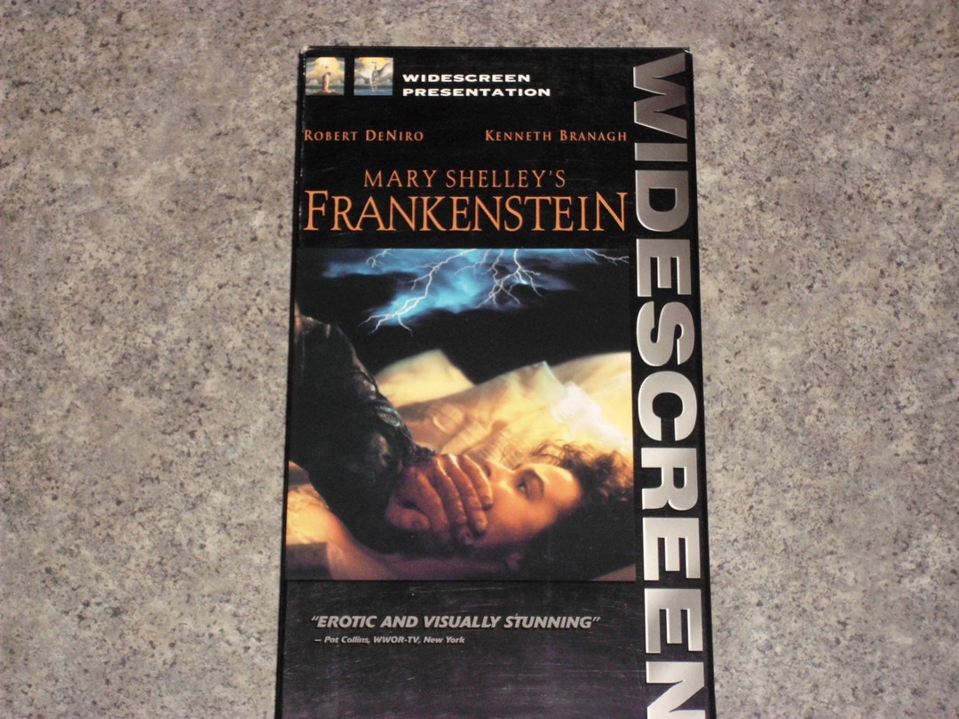 Vintage VHS Movie - Frankenstein - Columbia - Widescreen Version - Etsy