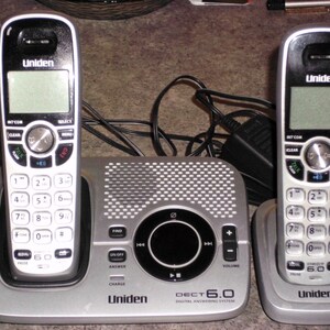Vintage Uniden DECT 6.0 Wireless Phone Landline Telephone - Etsy