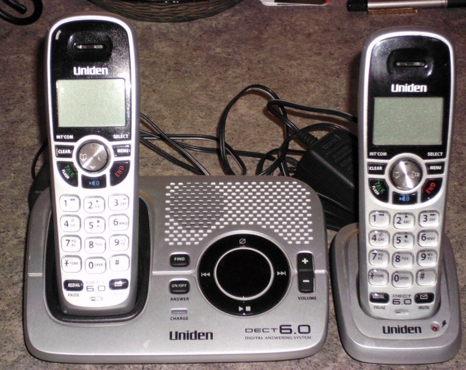 Vintage Uniden DECT 6.0 Wireless Phone - Landline Telephone - Etsy
