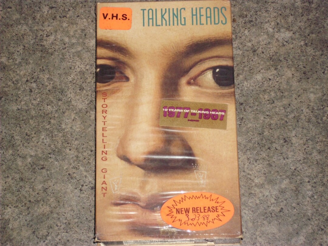 Vintage VHS - Talking Heads - Storytelling Giant - Etsy
