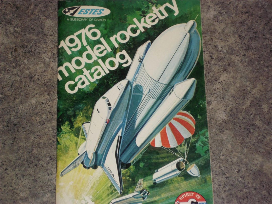 Vintage 1976 Estes Model Rocketry Catalog - Etsy