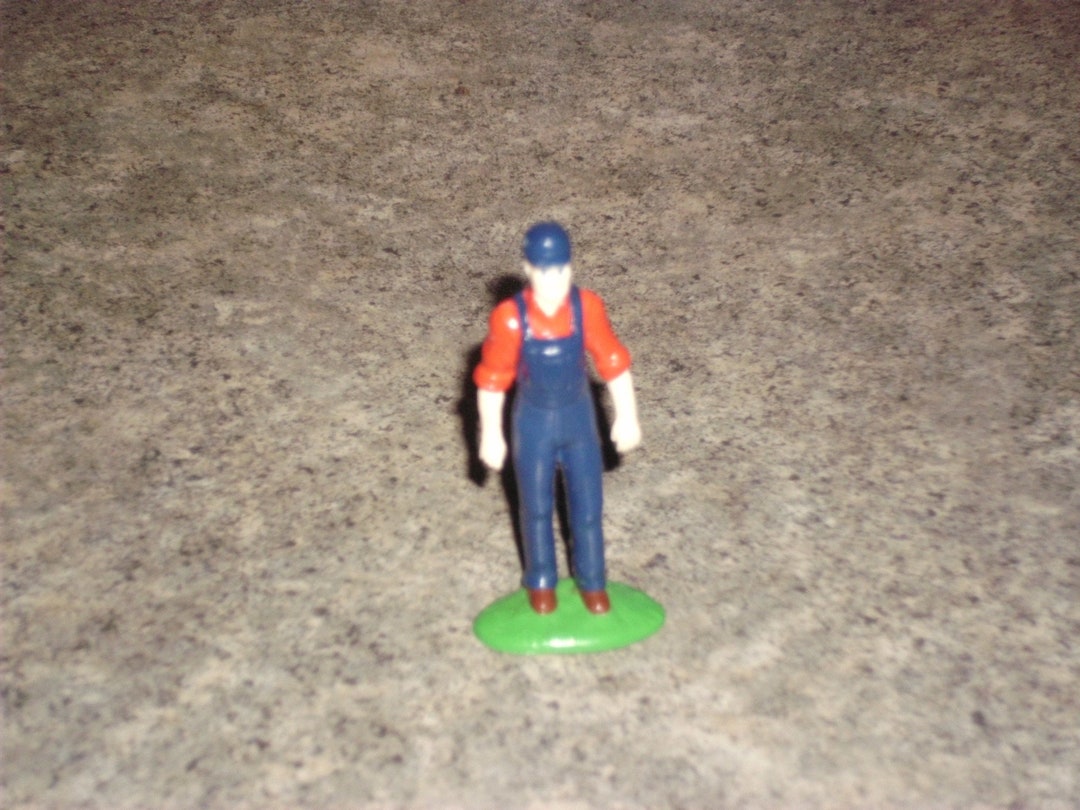 Vintage 70s ERTL Plastic Figure - Etsy