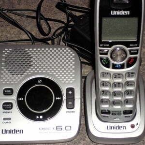 Vintage Uniden DECT 6.0 Wireless Phone Landline Telephone - Etsy