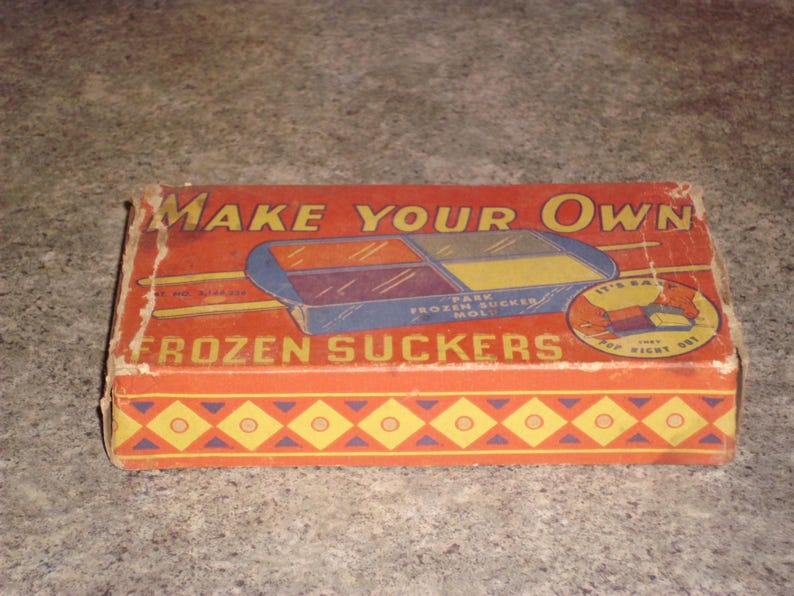 Vintage Frozen Suckers - Park Mfg. - Etsy