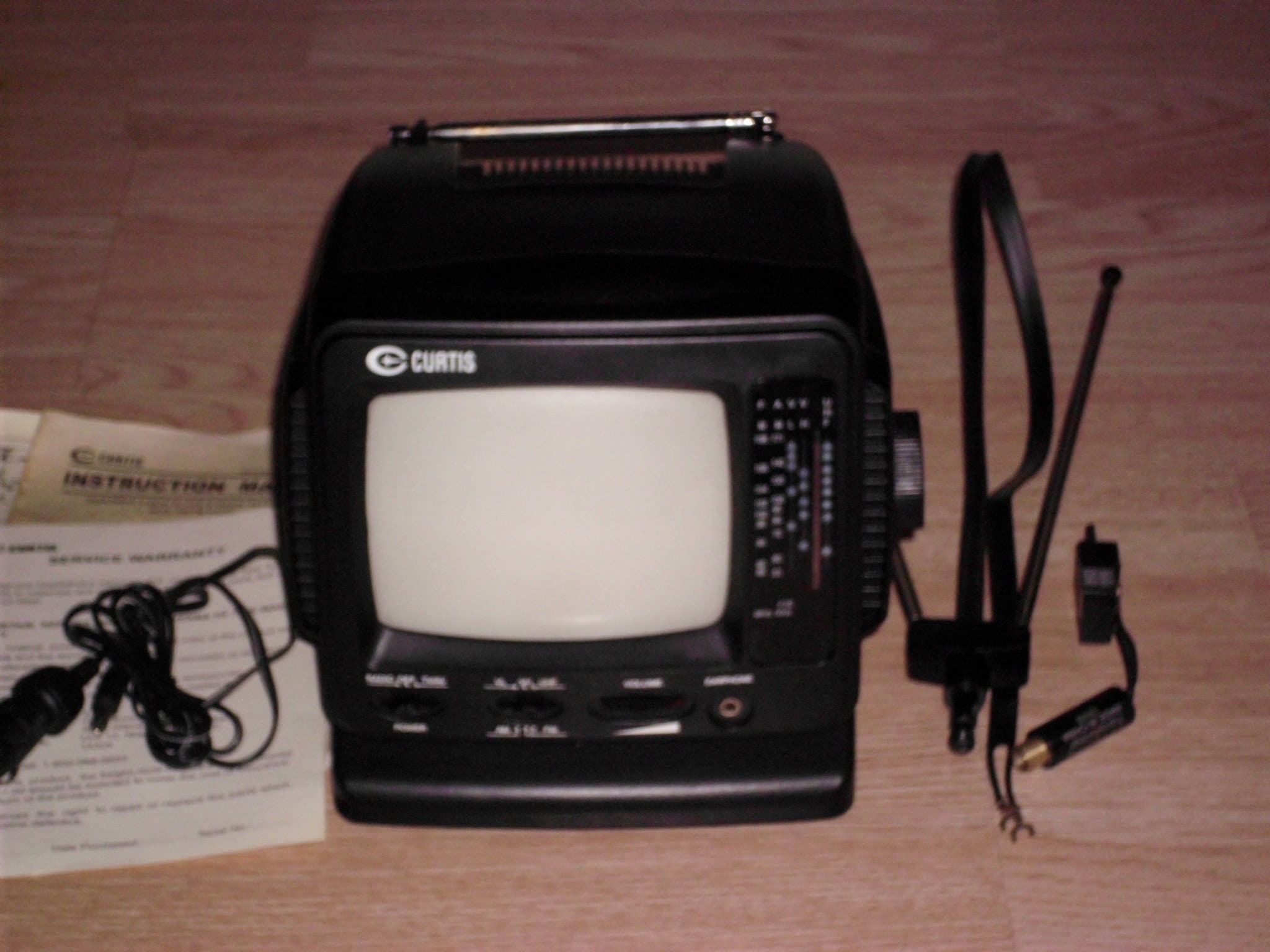 Battery Operated Tv Radio Combo