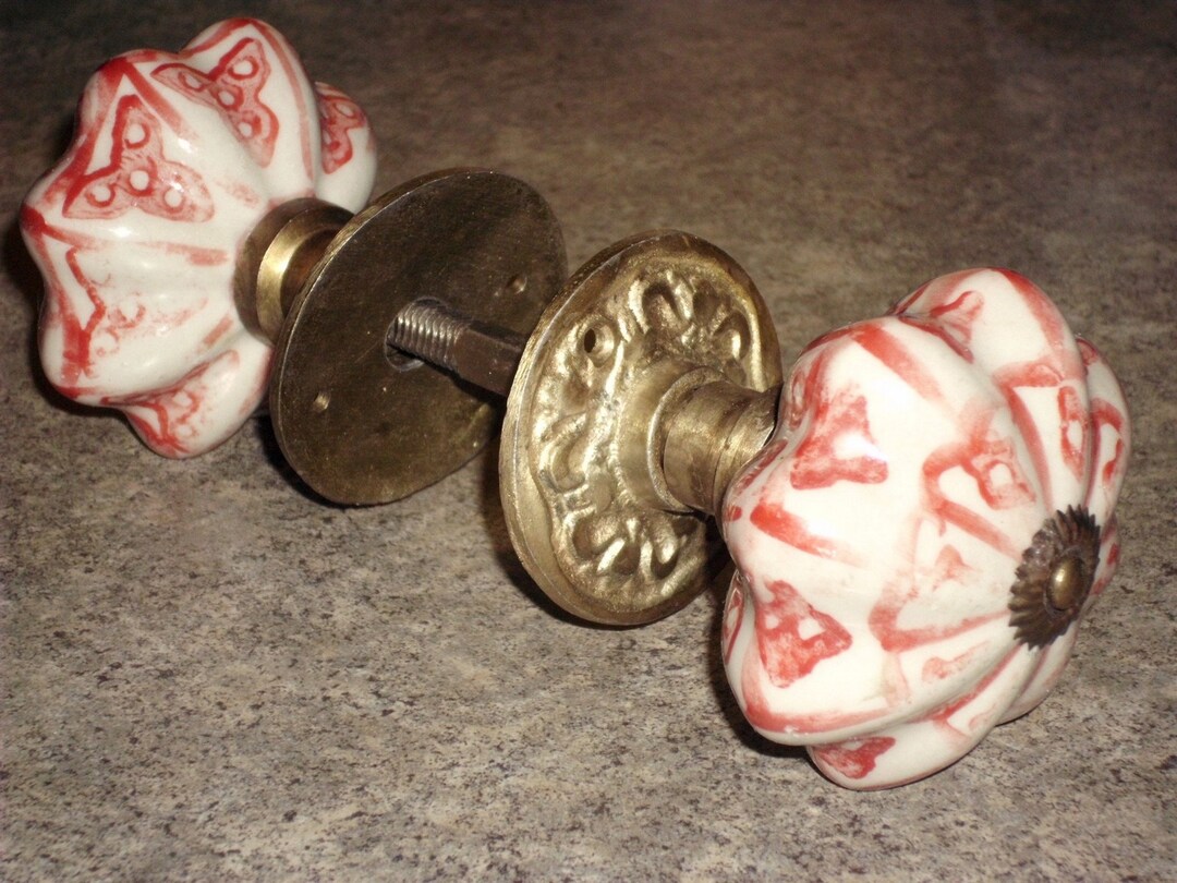 Vintage Victorian Style Door Knobs - Etsy