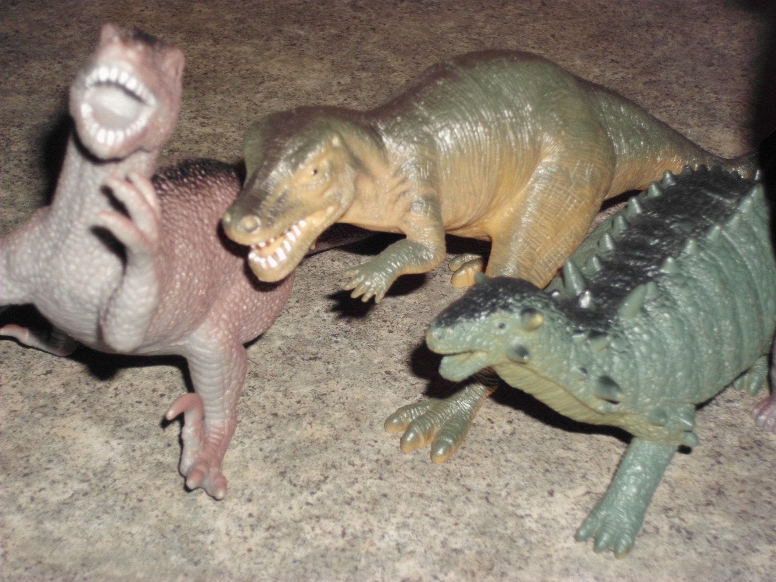 5 Vintage 90s Prehistoric Dinosaur Large Plastic Figure - Etsy