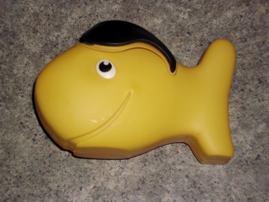 Vintage 90s Goldfish Crackers Storage Container - Etsy