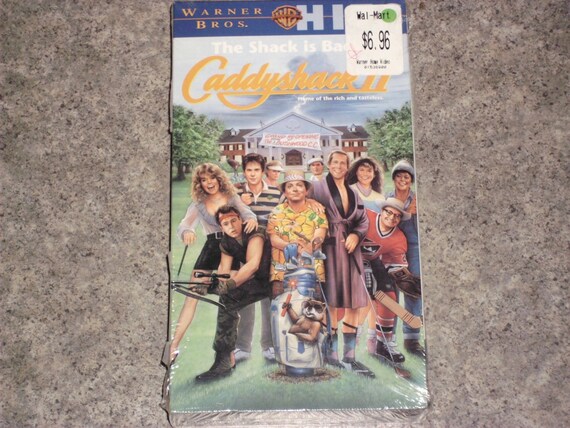 Vintage VHS Movie Caddyshack 2 Warner Bros. Sealed - Etsy