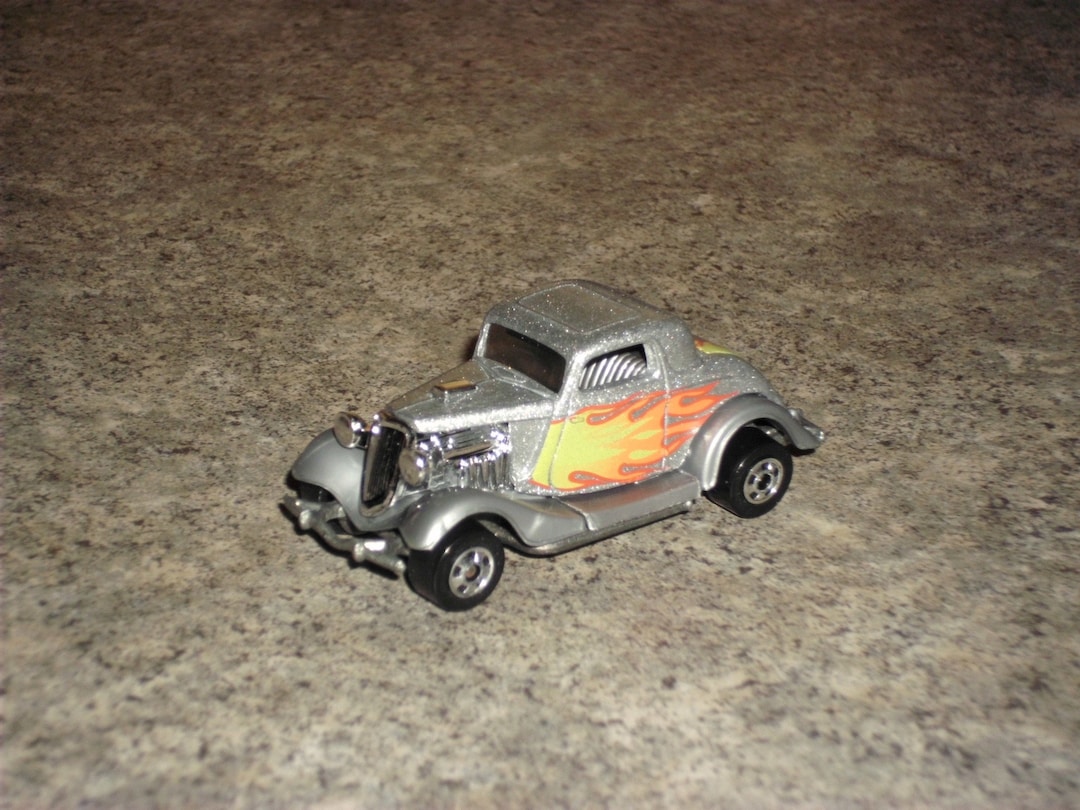 Vintage 90s Hot Wheels - '34 Ford 3-window - BW - Etsy