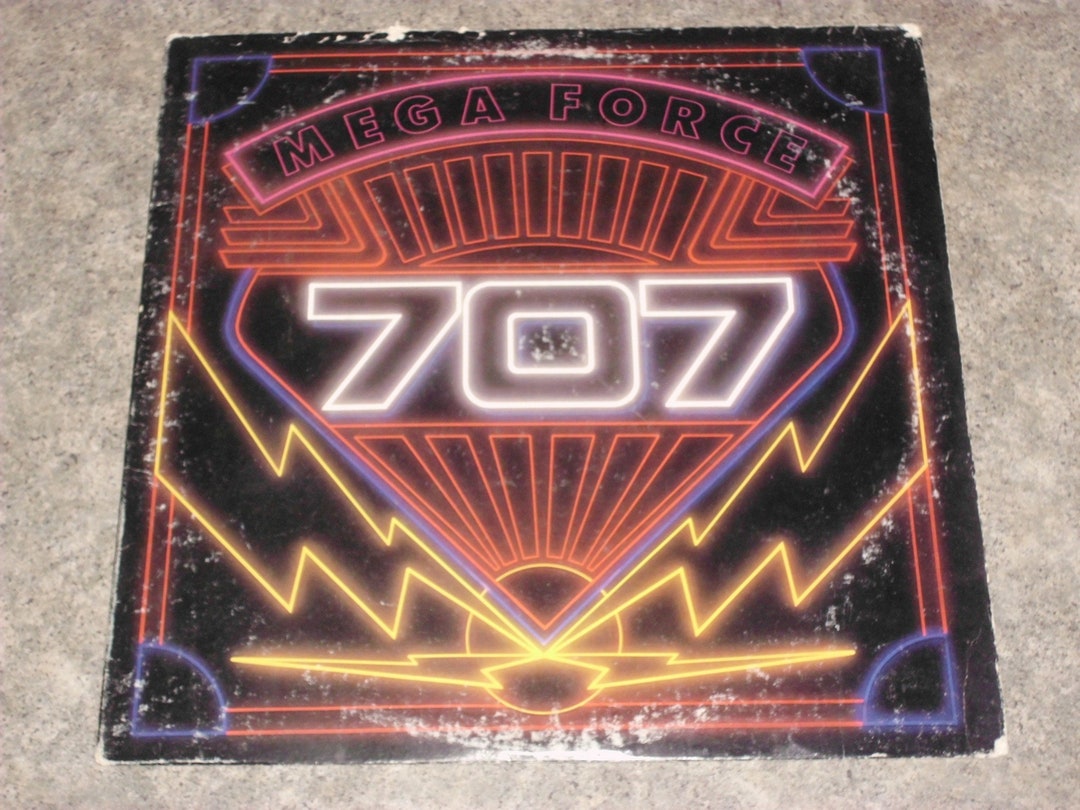 Vintage Vinyl - 707 Mega Force - 33 RPM Record - Etsy