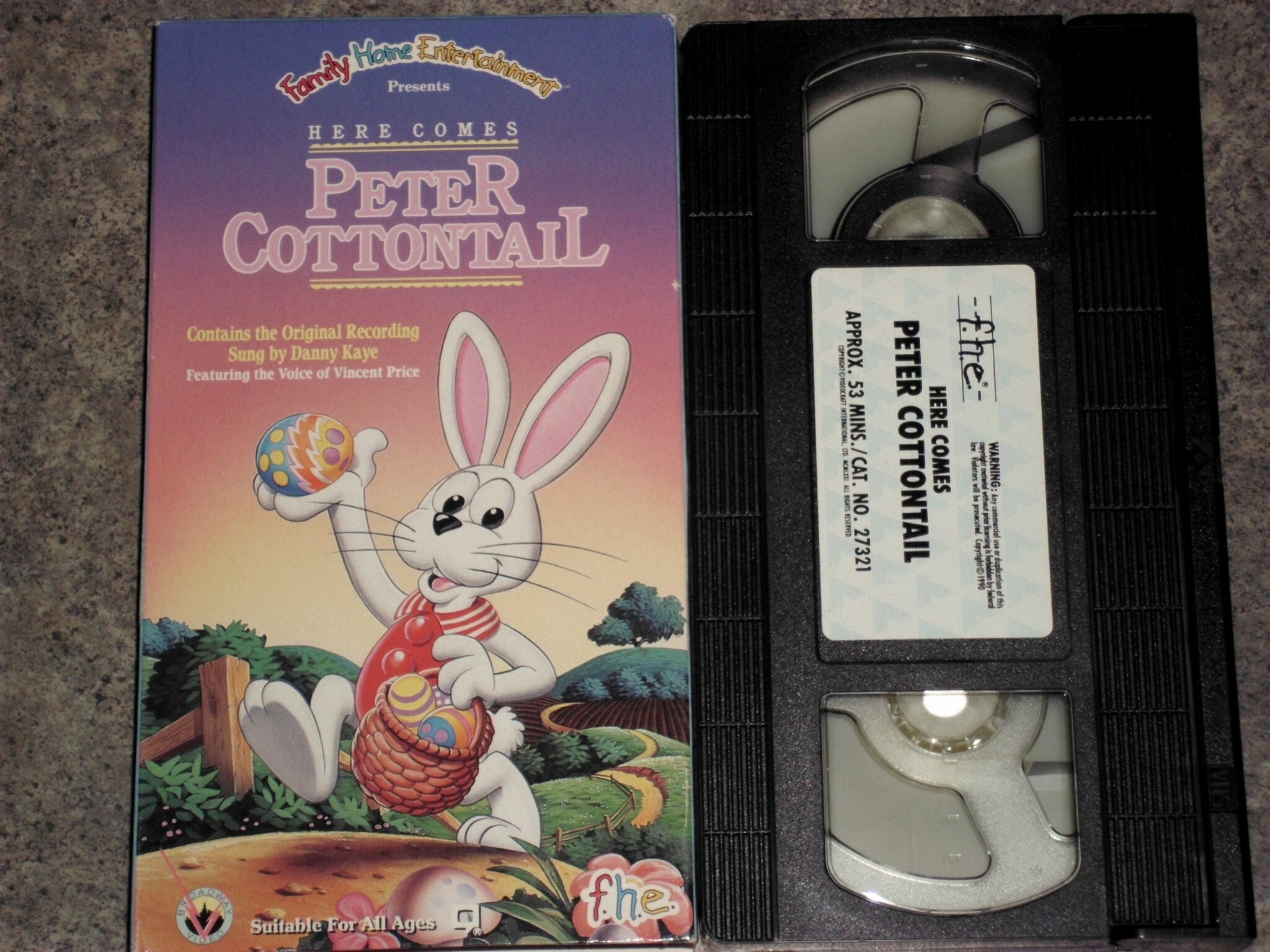 Vintage VHS Easter Cartoon Here Comes Peter Cotton Tail - Etsy