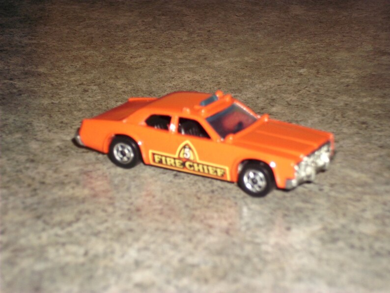Vintage 80s Hot Wheels - Fire Chief # 5 - Red - Etsy