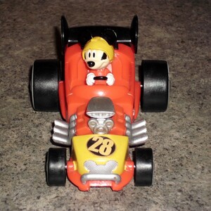 Vintage 90s Mickey Mouse Hot Rod Car - Walt Disney - Etsy