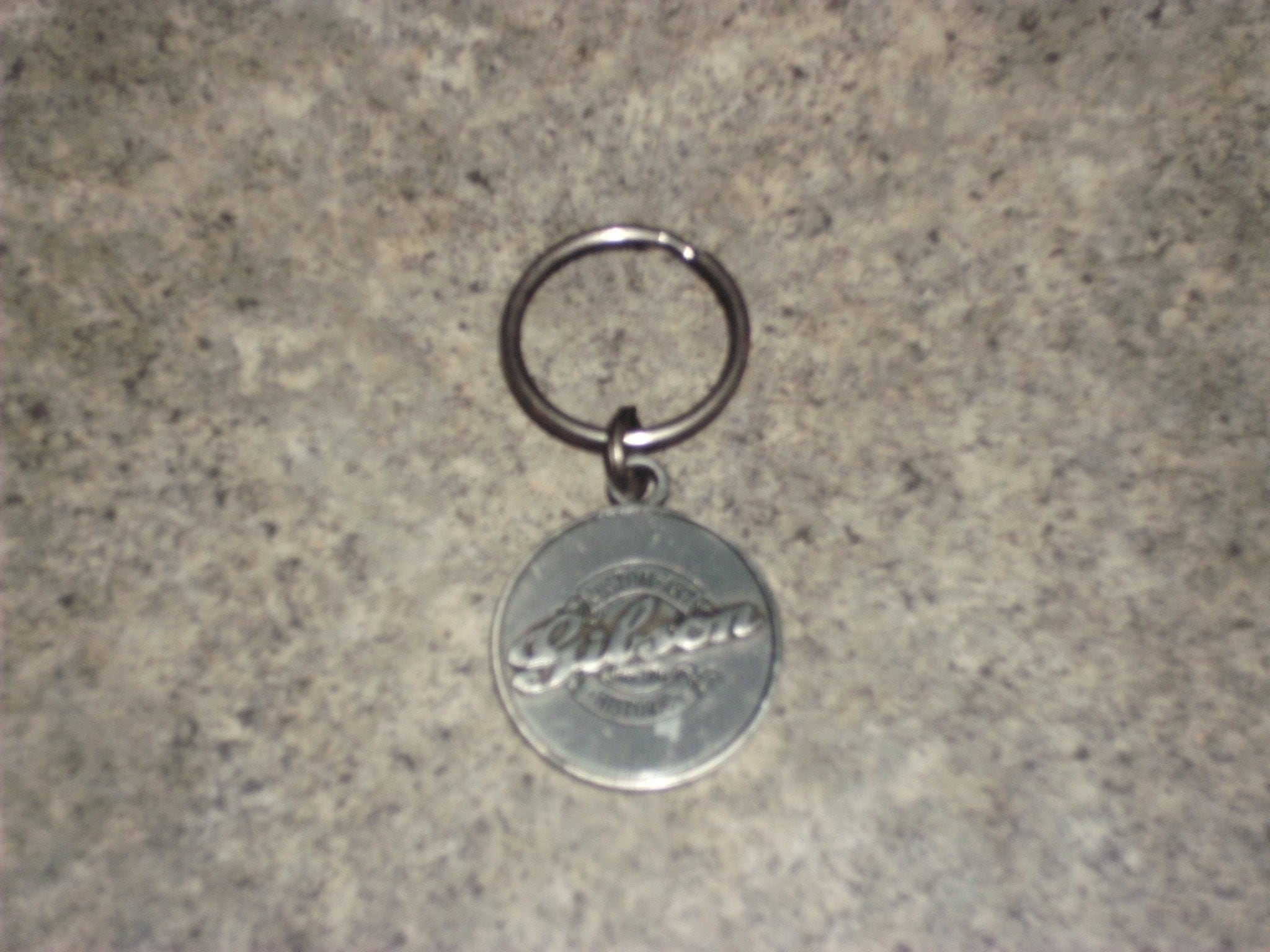 Vintage Gibson Guitar Keychain Metal Key Fob - Etsy