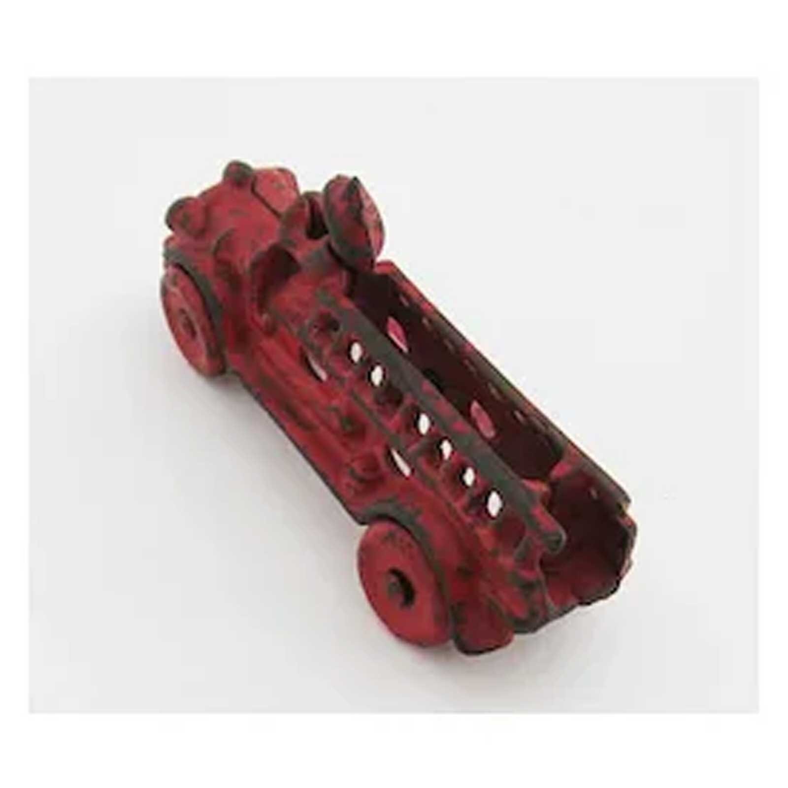 Vintage Red Cast Iron Toy Ladder Fire Truck - Etsy