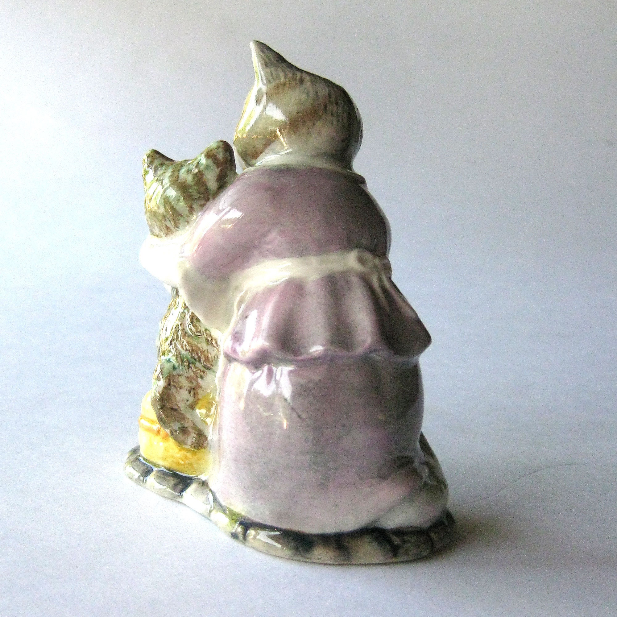 Beatrix Potter Tabitha Twitchit and Miss Moppet / Beswick Figurine ...