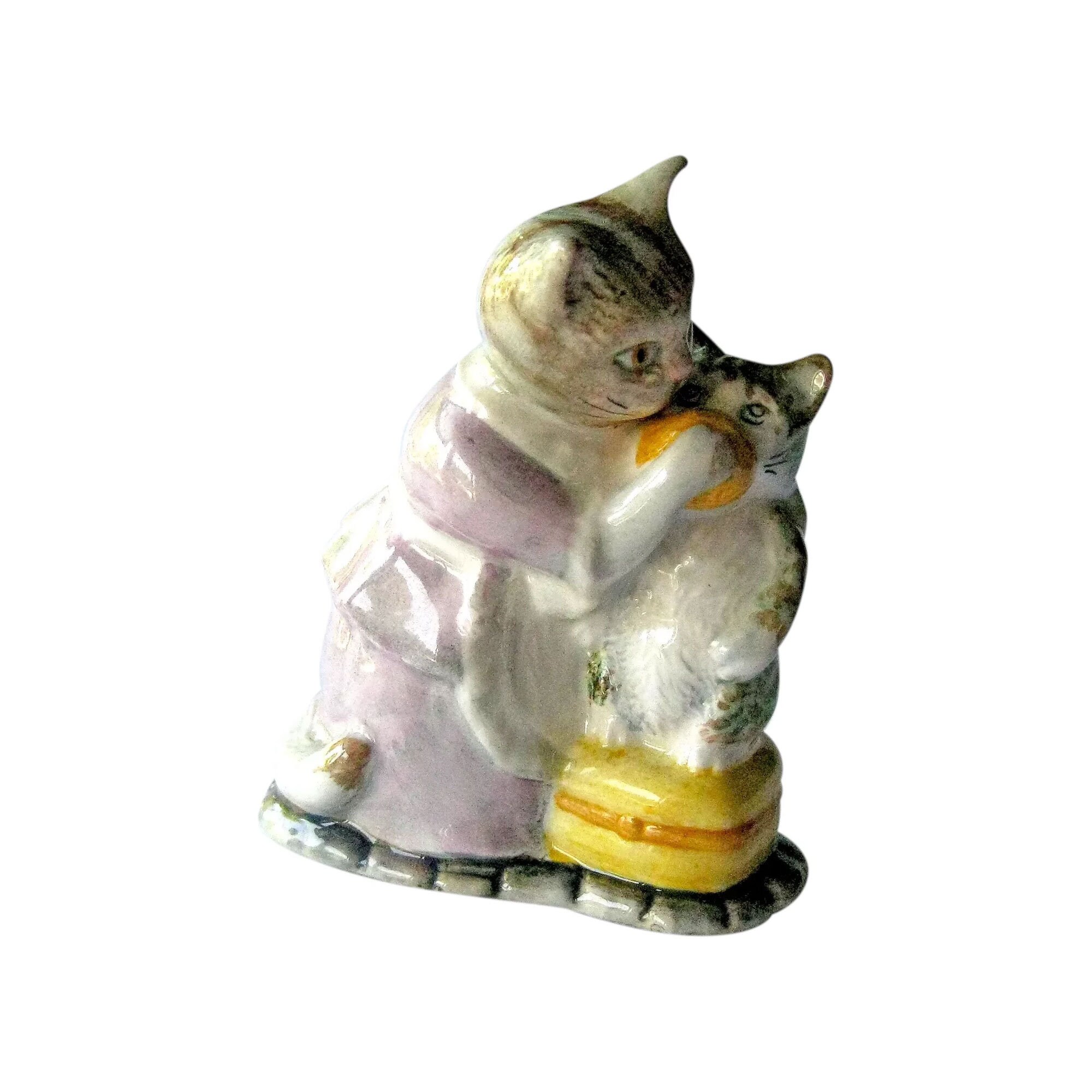 Beatrix Potter Tabitha Twitchit and Miss Moppet / Beswick Figurine ...