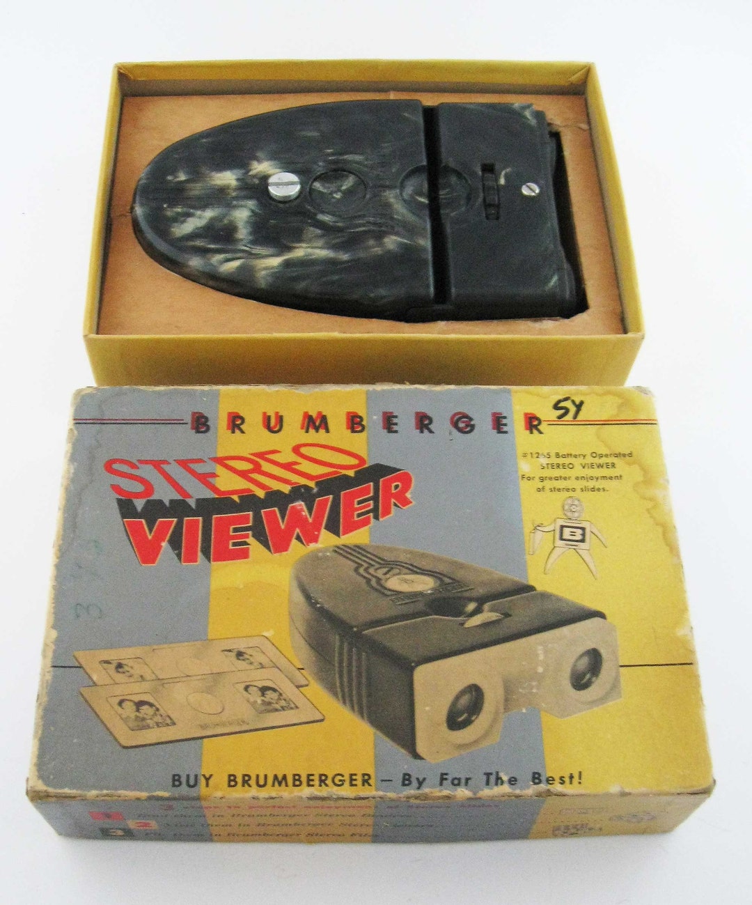 Brumberger Realist Format Bakelite Stereo Viewer - Etsy