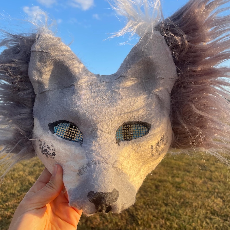 Therian Masks Wolf - Etsy