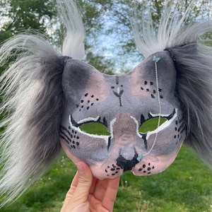 Custom Therian Lynx Mask - Etsy