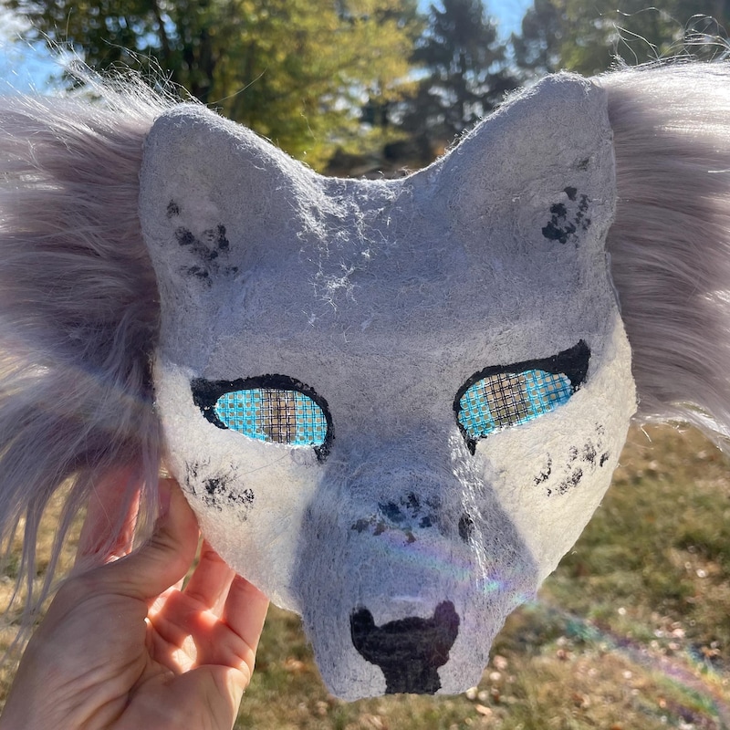 Therian Mask Coyote - Etsy