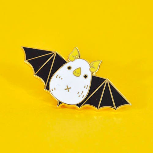 Rainbow Metal Constellation Bat Enamel Pin | Etsy