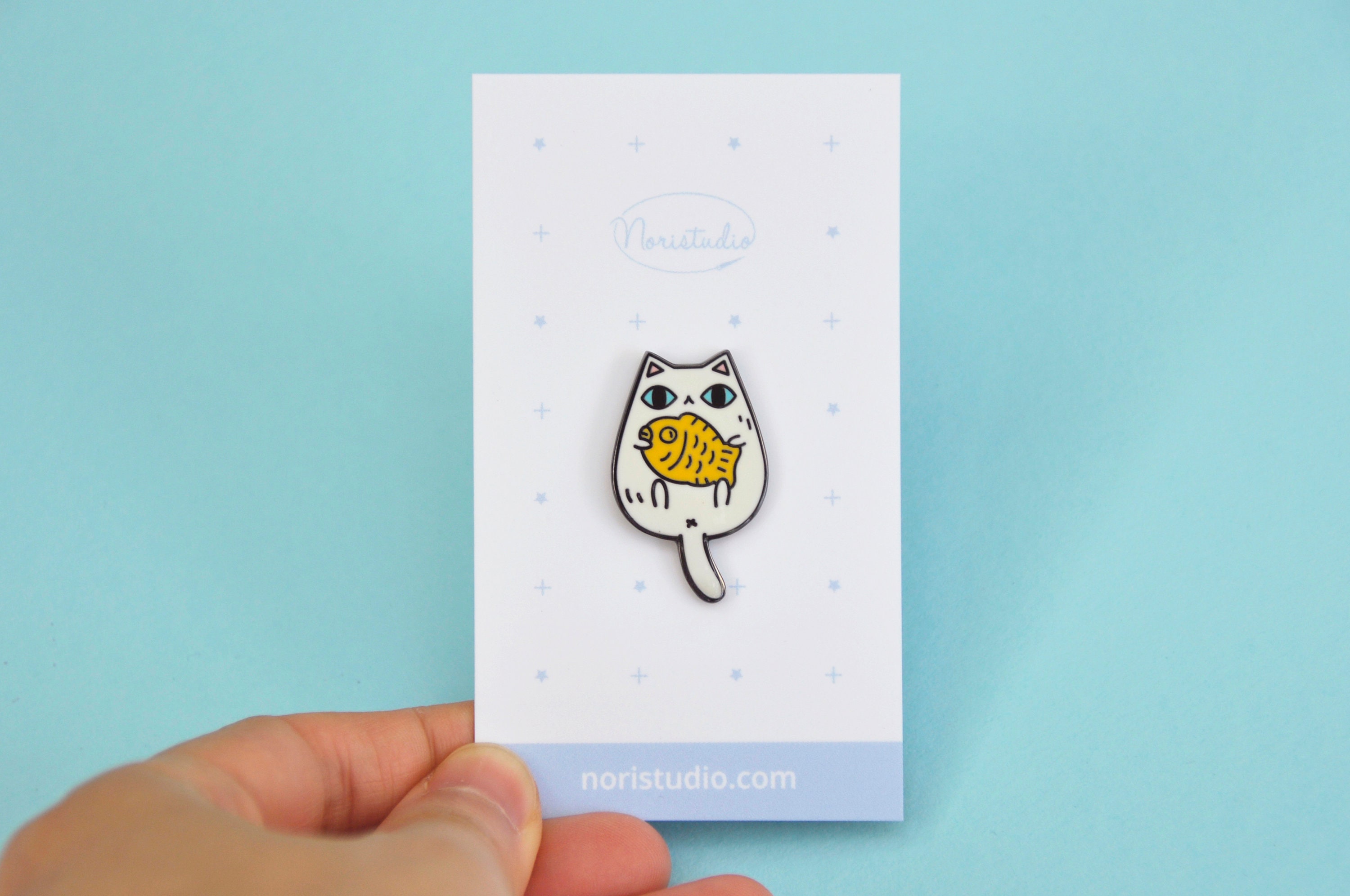 Cat Lover Gift White Cat Enamel Pin White Cat Pin Cute Cat - Etsy Canada