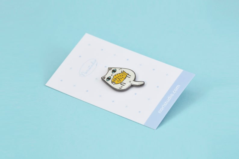 Cat Lover Gift White Cat Enamel Pin White Cat Pin Cute Cat - Etsy Canada