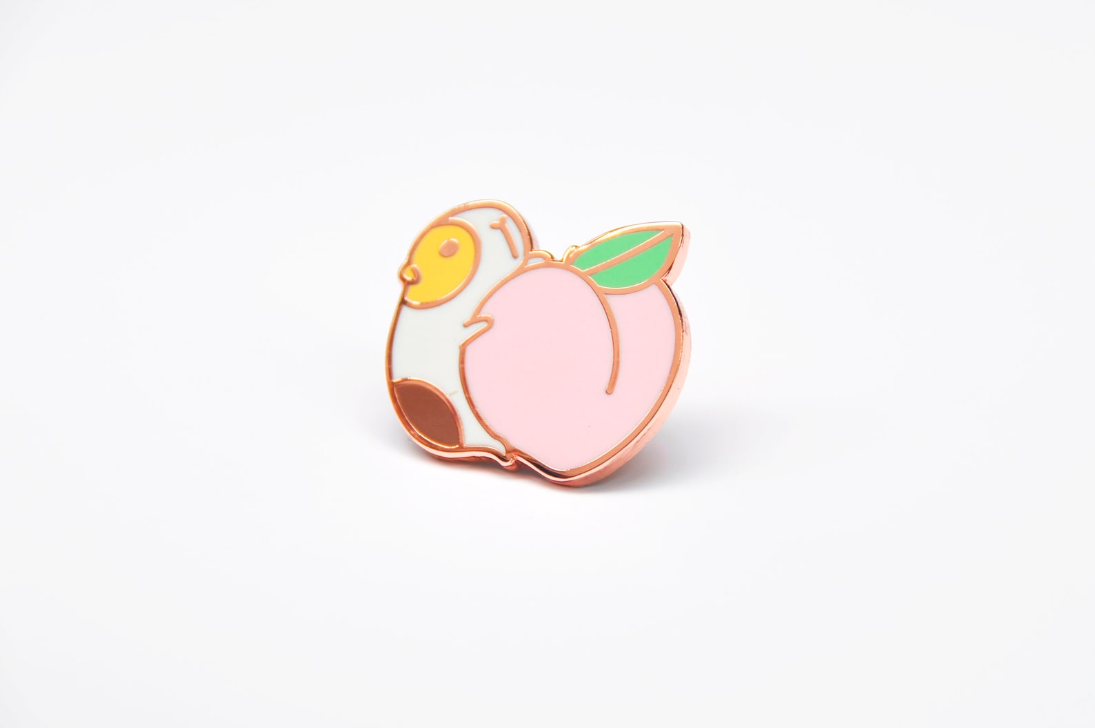 Guinea Pig Pin Peach and Guinea Pig Enamel Pin Guinea Pig - Etsy