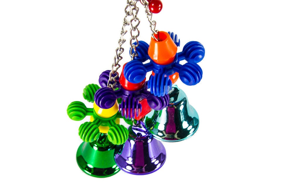 Wind Chimes Bird Toy Parrot Toy Small Medium Sized | Etsy