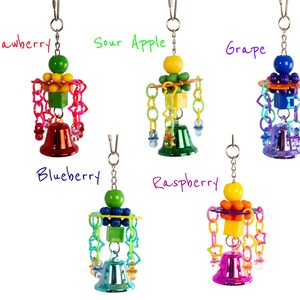 Humdinger - Small Bird Toy With Bell, for Parakeets, Cockatiels ...