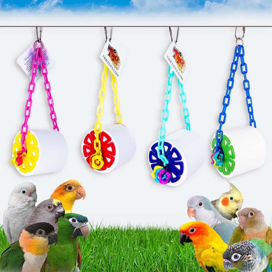 On a Roll - Paper Roll Bird Toy - Etsy