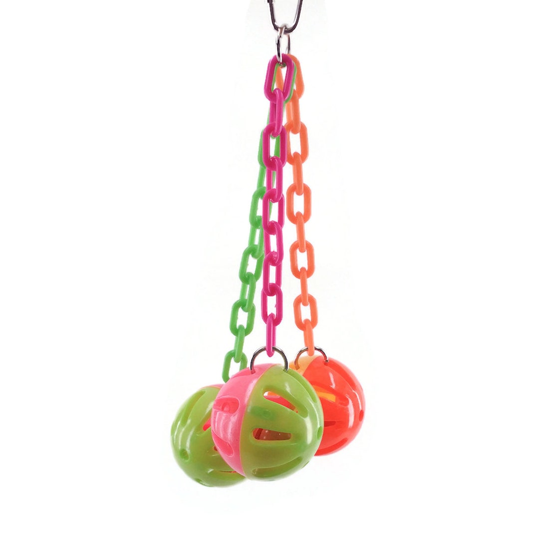 Rattle Battle - Colorful Hanging Bird Toy That Rattles - Etsy