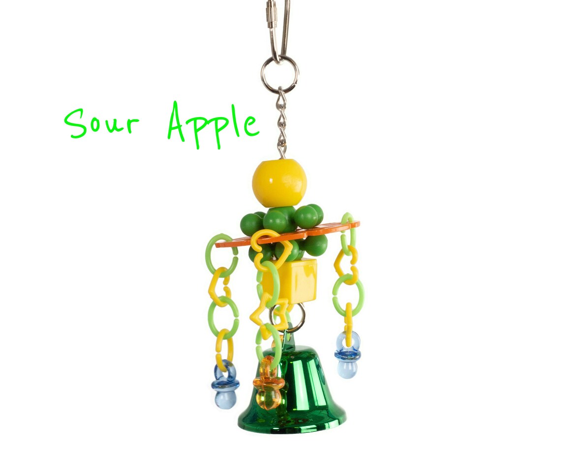 Humdinger Small Bird Toy With Bell for Parakeets - Etsy