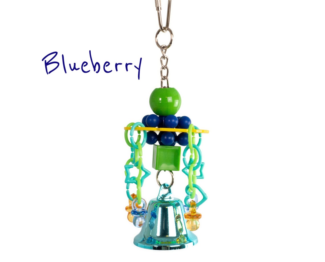 Humdinger Small Bird Toy With Bell for Parakeets - Etsy