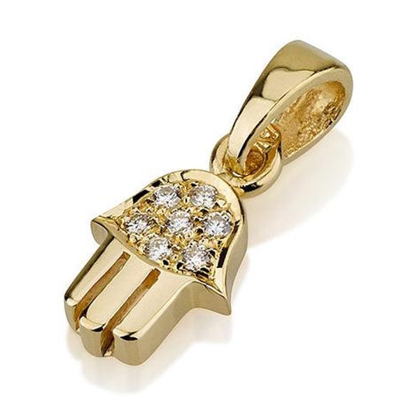 18k Solid Gold Necklace - Etsy