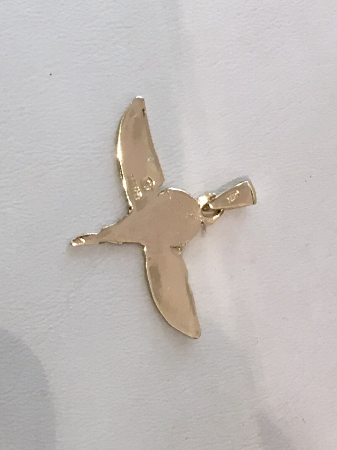 Israeli Paratrooper Pendant 14k Solid Gold Pendant IDF Wings | Etsy